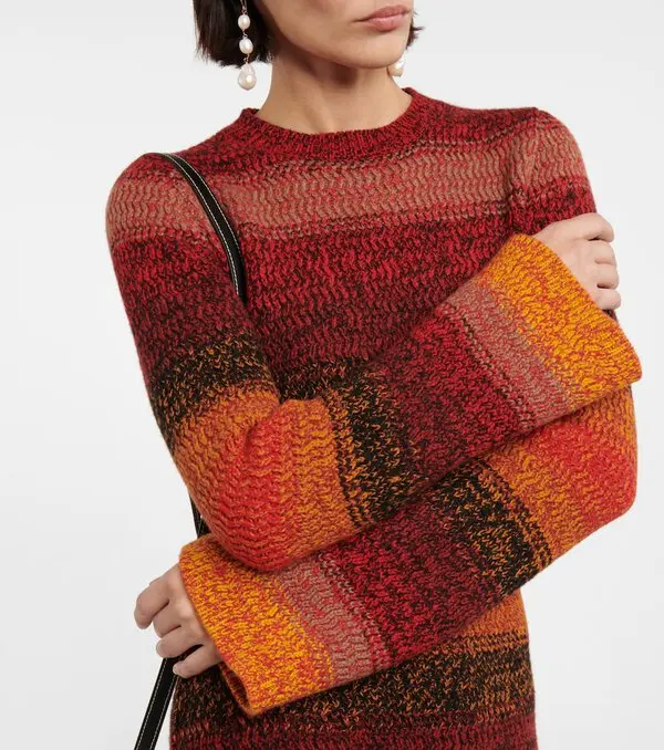 Chloé Cashmere Sweater Midi Dress