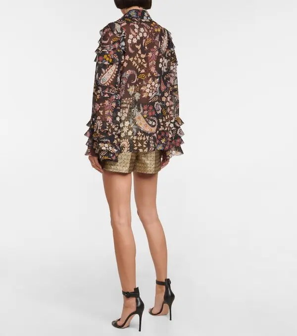 Etro Paisley Silk Shirt