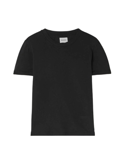 Khaite Emmylou Cotton-jersey T-shirt - Black