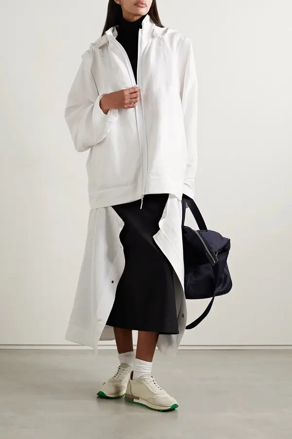 THE ROW Milvran Convertible Linen-blend Jacket