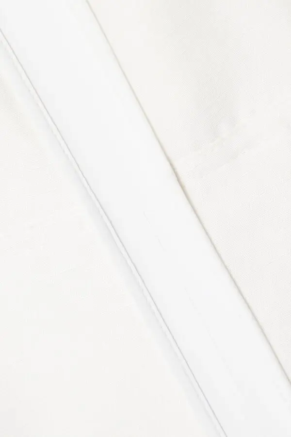 THE ROW Milvran Convertible Linen-blend Jacket