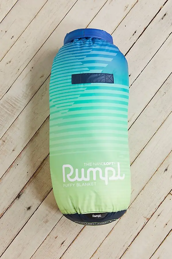 RUMPL Printed Nanoloft Blanket - Patch Cool Fade