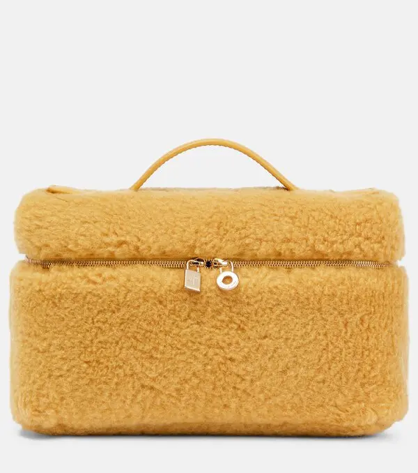 Loro Piana Extra Pocket L19 Faux Fur Pouch