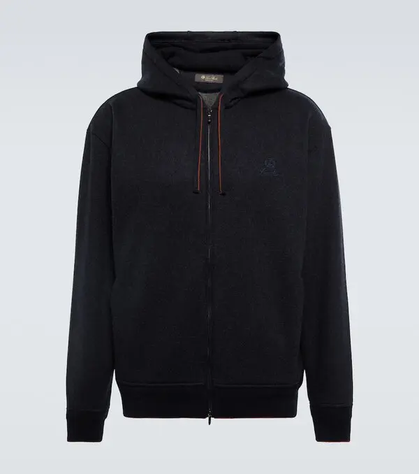 Loro Piana Zipped Cashmere-blend Hoodie