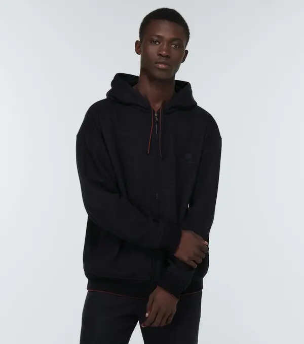 Loro Piana Zipped Cashmere-blend Hoodie