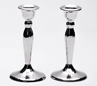 COPA JUDAICA Stainless-steel Candle Holders Ham Mered - One-color