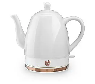 PINKY UP Noelle Pink Ceramic Electric Tea Kettl - One-color
