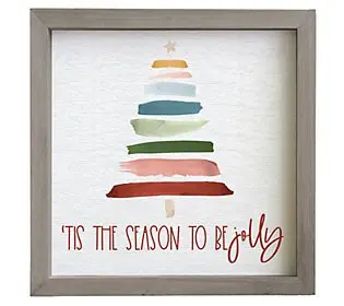 SINCERE SURROUNDINGS 10tis The Season Colorf Ul Rustic Frame - One-color