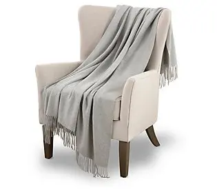 LUXOR LINENS Luxor Luxury Cashmere Blend Throw