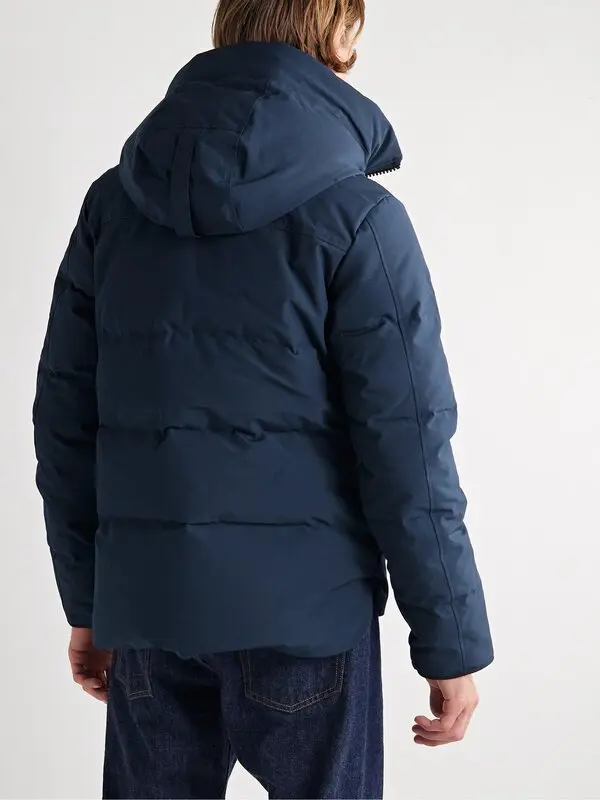 Canada Goose Macmillan Logo-appliquéd Quilted Shell Hooded Down Parka