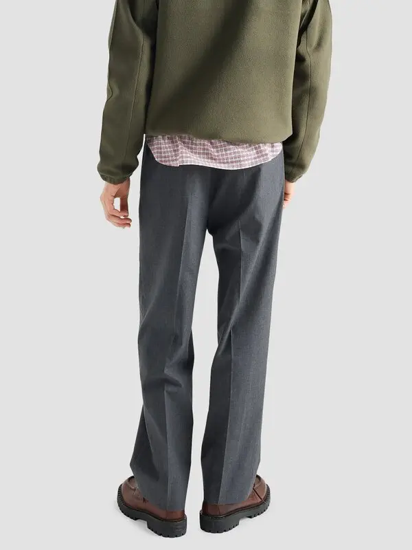 Prada Wool Pants - Grey