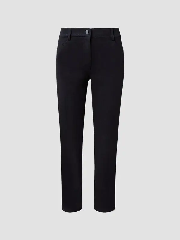 Akris Maru Slim Ankle Jeans - Black