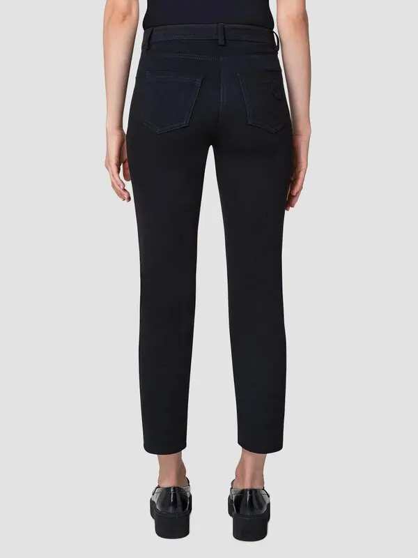Akris Maru Slim Ankle Jeans - Black