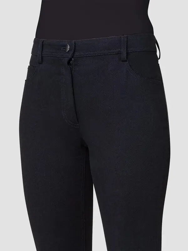 Akris Maru Slim Ankle Jeans - Black