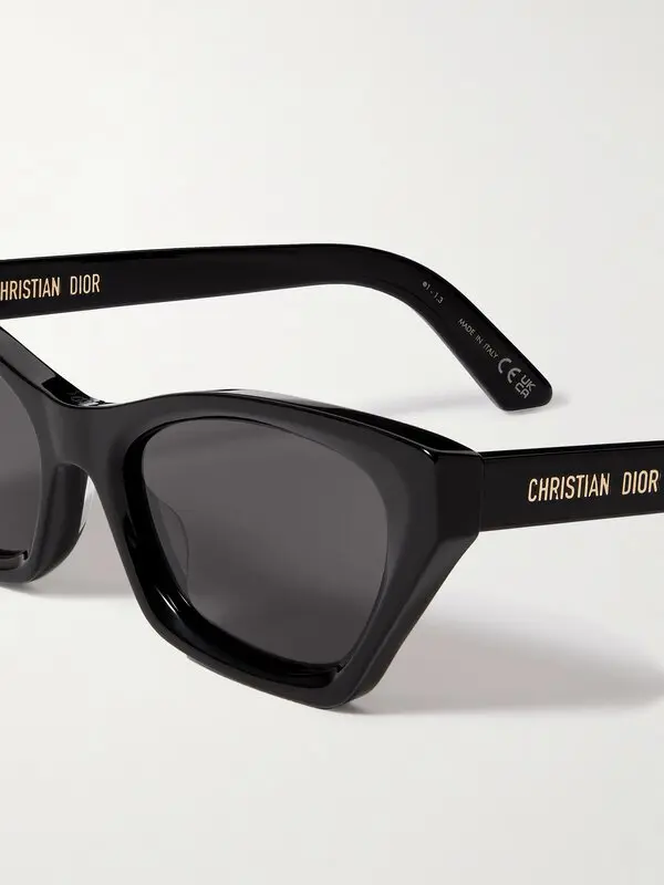 Dior Diormidnight B1i Cat-eye Sunglasses - Black