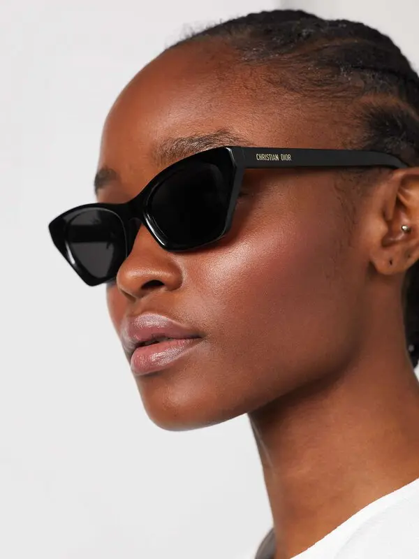 Dior Diormidnight B1i Cat-eye Sunglasses - Black