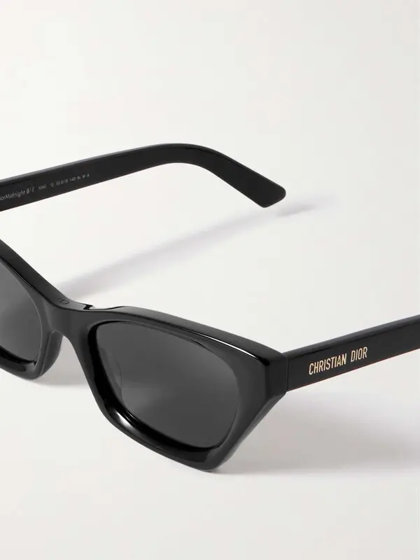Dior Diormidnight B1i Cat-eye Sunglasses - Black
