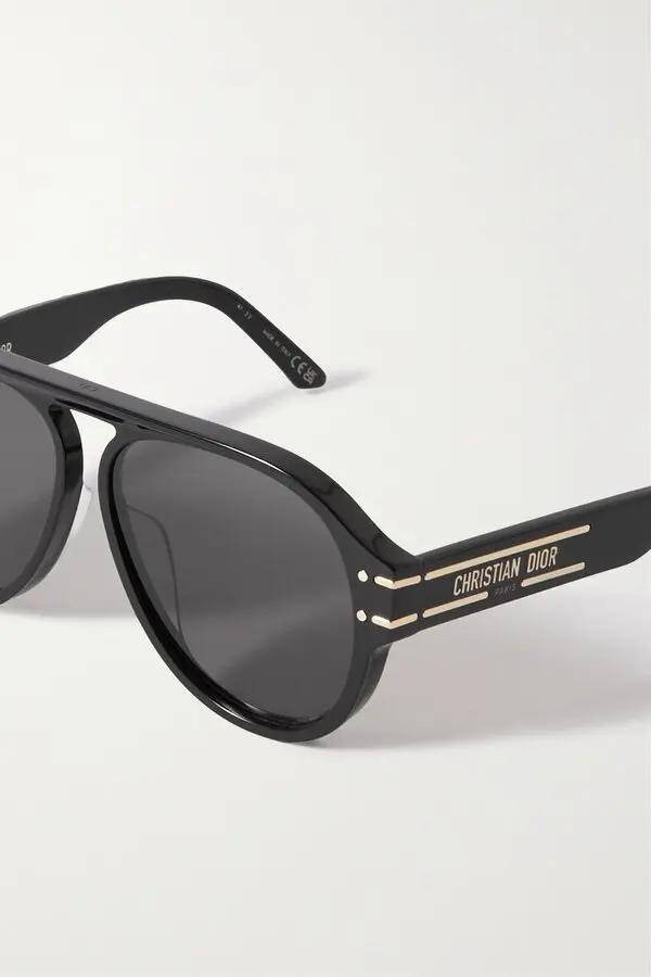 Dior Diorsignature A1u Aviator-Style Acetate Sunglasses  display picture 2