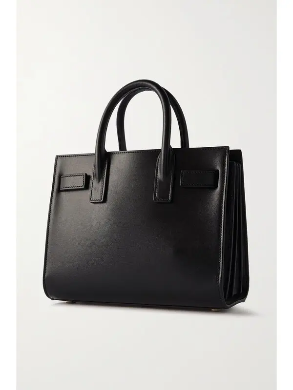 Saint Laurent Sac De Jour Nano Leather Tote - Black