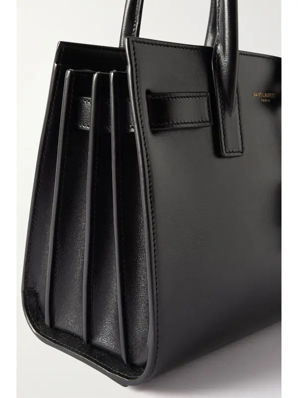 Saint Laurent Sac De Jour Nano Leather Tote - Black
