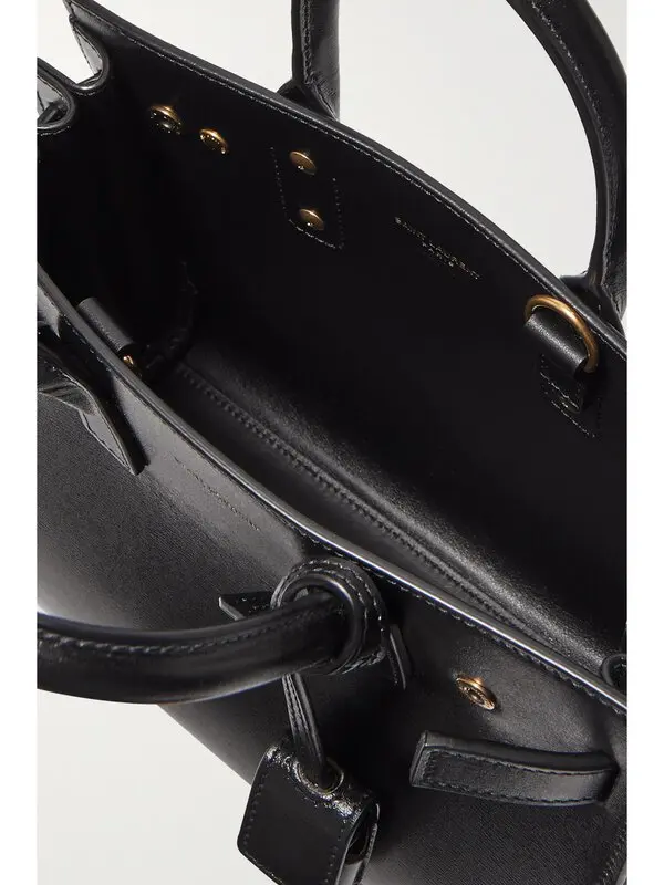 Saint Laurent Sac De Jour Nano Leather Tote - Black