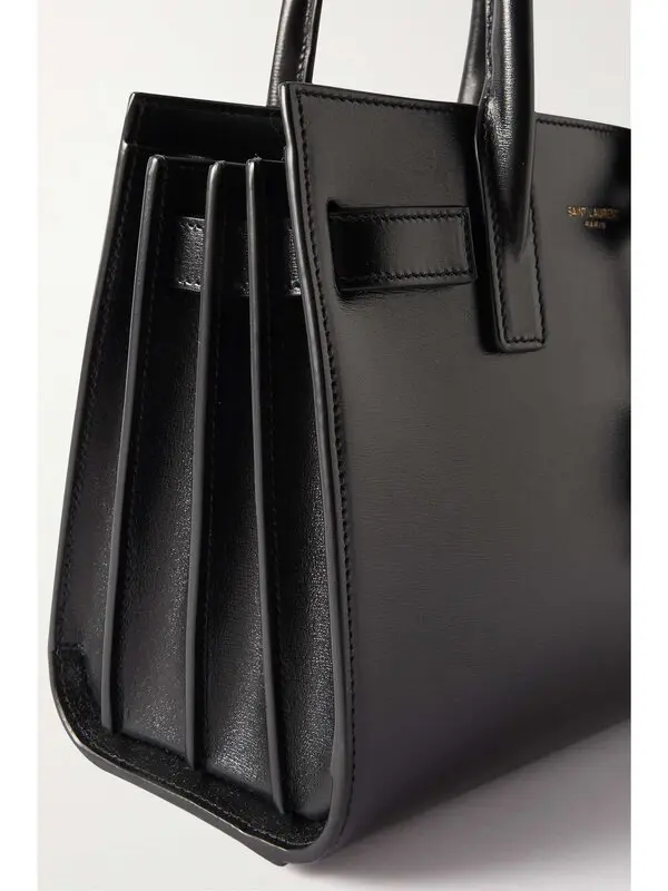 Saint Laurent Sac De Jour Nano Leather Tote - Black