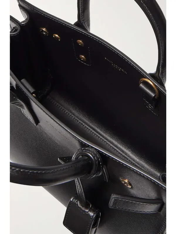 Saint Laurent Sac De Jour Nano Leather Tote - Black