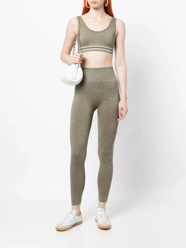 The Upside Marle Daisy Sports Bra - Green