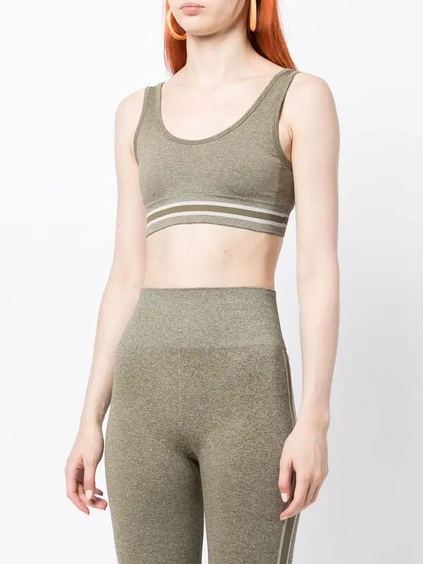 The Upside Marle Daisy Sports Bra - Green