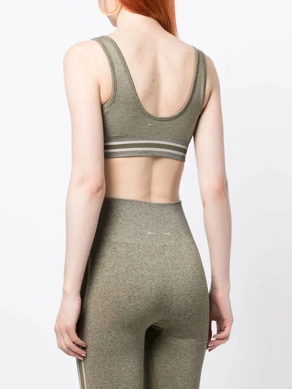 The Upside Marle Daisy Sports Bra - Green