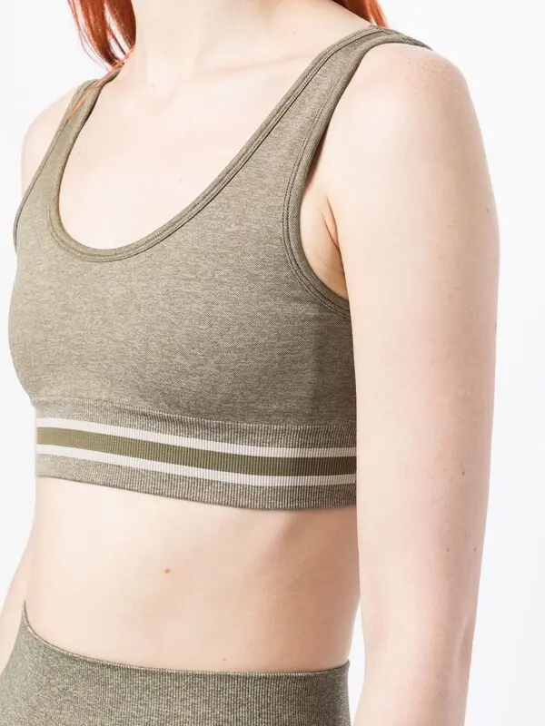 The Upside Marle Daisy Sports Bra - Green