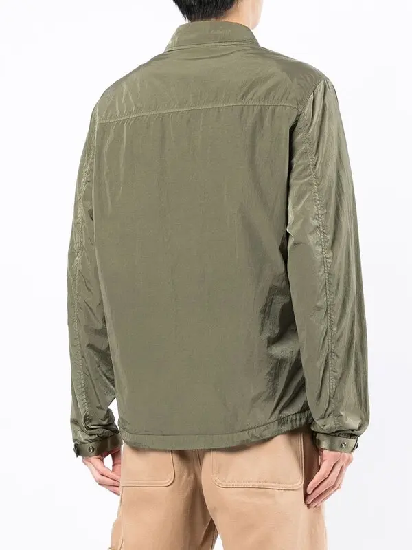 C.P. COMPANY Lens Detail Zipped Jacket - Green