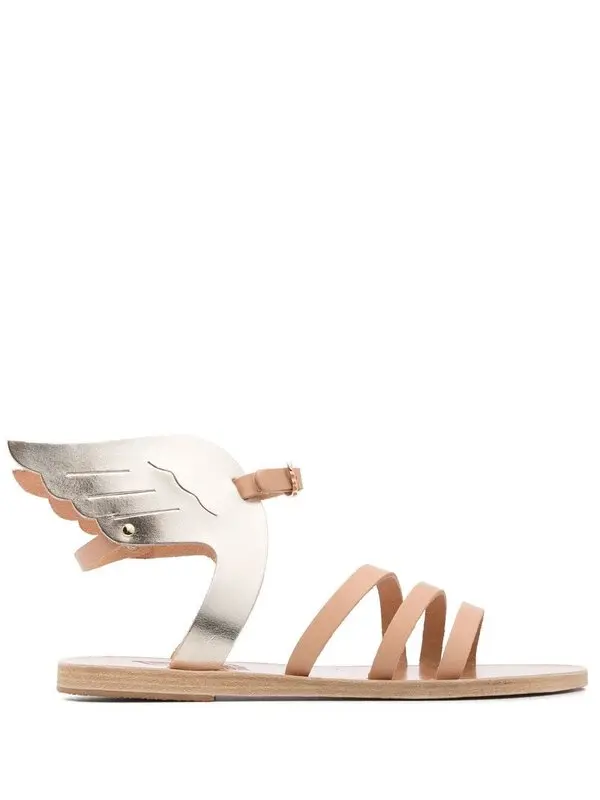 ANCIENT GREEK SANDALS Wing Leather Sandals - Neutrals