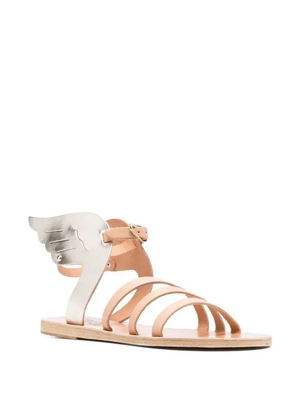 ANCIENT GREEK SANDALS Wing Leather Sandals - Neutrals