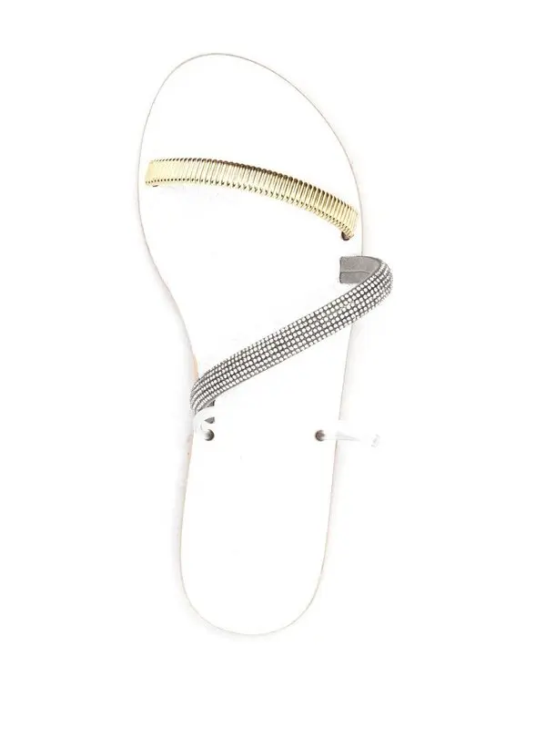 ANCIENT GREEK SANDALS Open Toe Flat Sandals