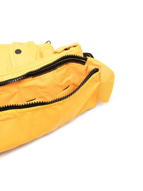 Stone Island Multi-Pocket Cross-Body Bag - Yellow | Editorialist