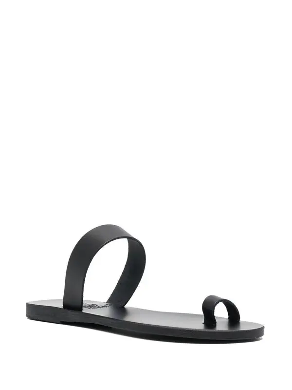 ANCIENT GREEK SANDALS Thalia Sandals - Black