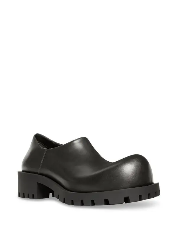 Balenciaga Hummer Derby Shoes - Black | Editorialist