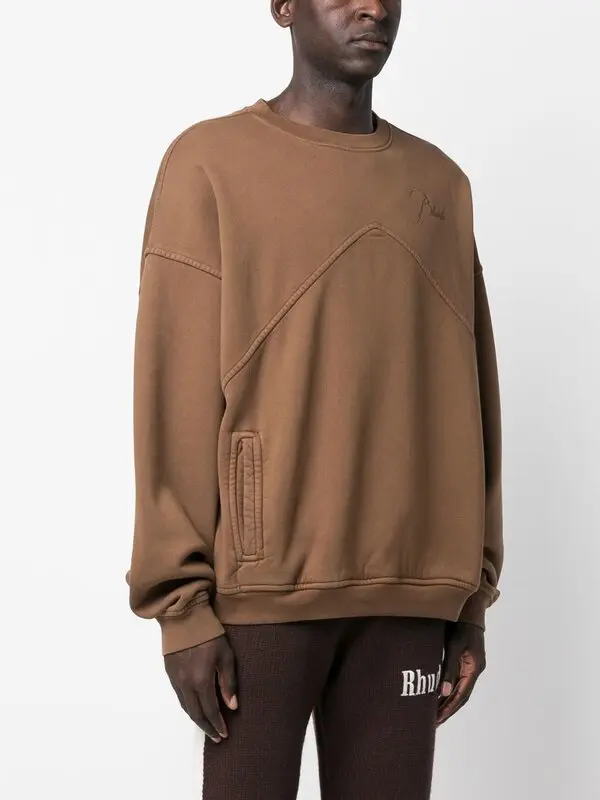 Rhude Logo-embroidered Oversize Jumper