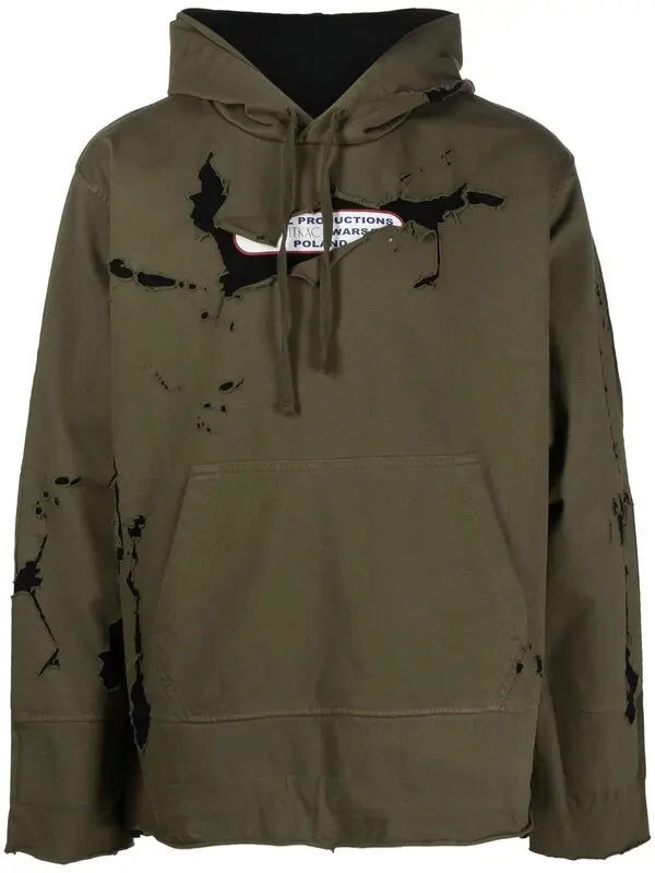 DIESEL® Paint-splatter Cotton Hoodie