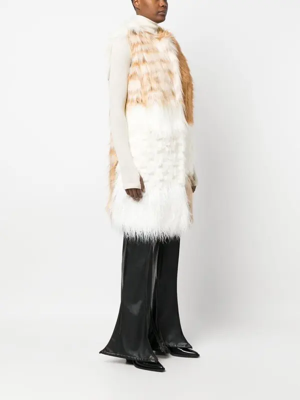 ALABAMA MUSE Oversized Faux-fur Gilet