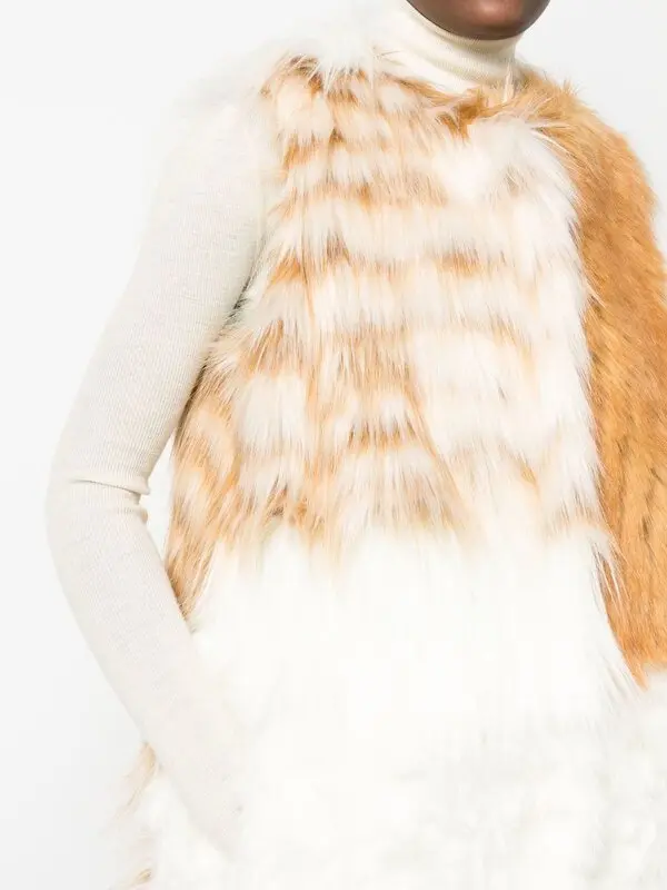ALABAMA MUSE Oversized Faux-fur Gilet