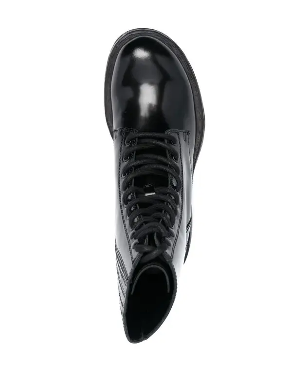 DIESEL® D-hammer Leather Lace-up Boots