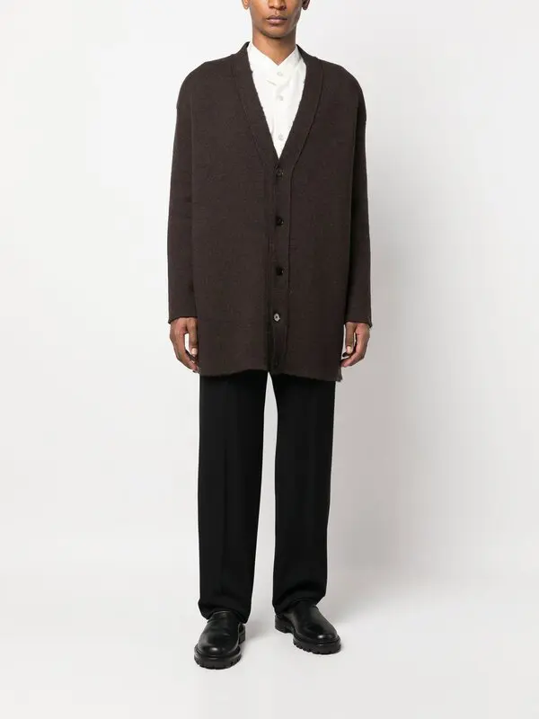 JIL SANDER Oversize V-neck Cardigan