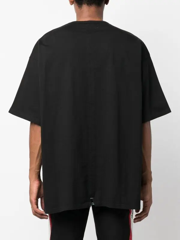 INCOTEX RED X FACETASM Logo-patch Short-sleeved T-shirt