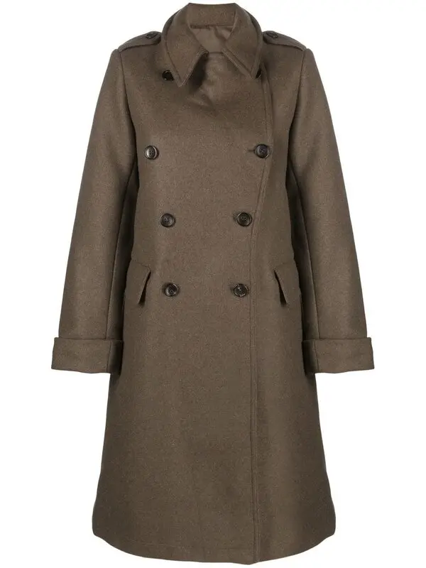 FORTELA Double-breasted Coat