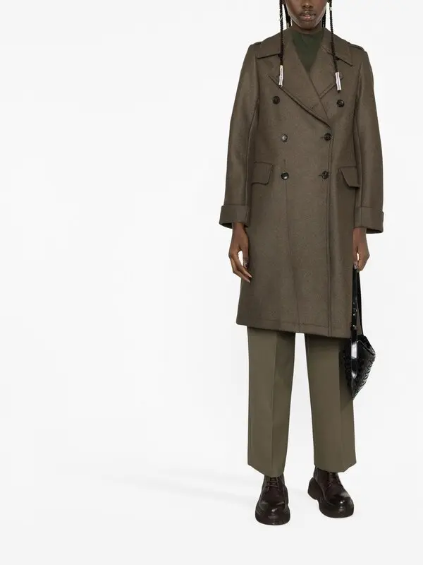 FORTELA Double-breasted Coat