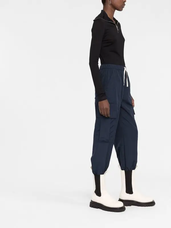 JIL SANDER Logo-print Roll-neck Knitted Top