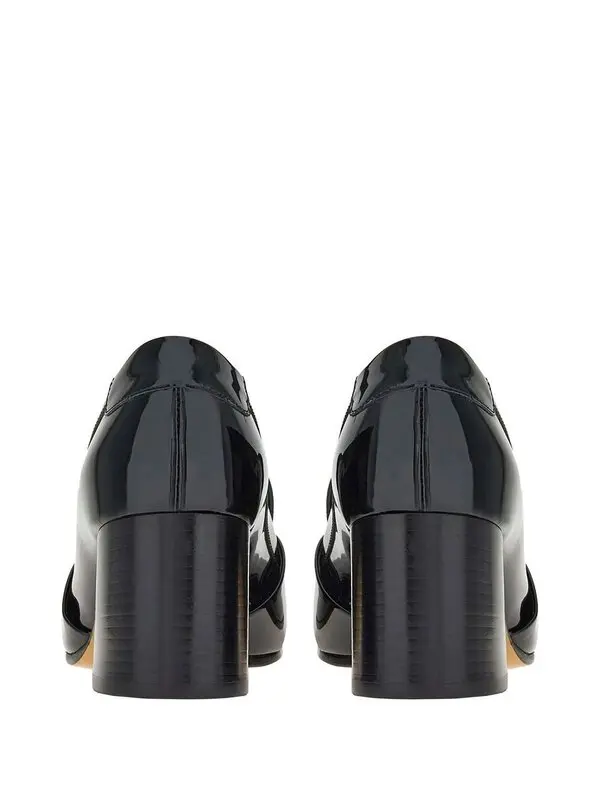 FERRAGAMO Olivia Patent-leather Loafers