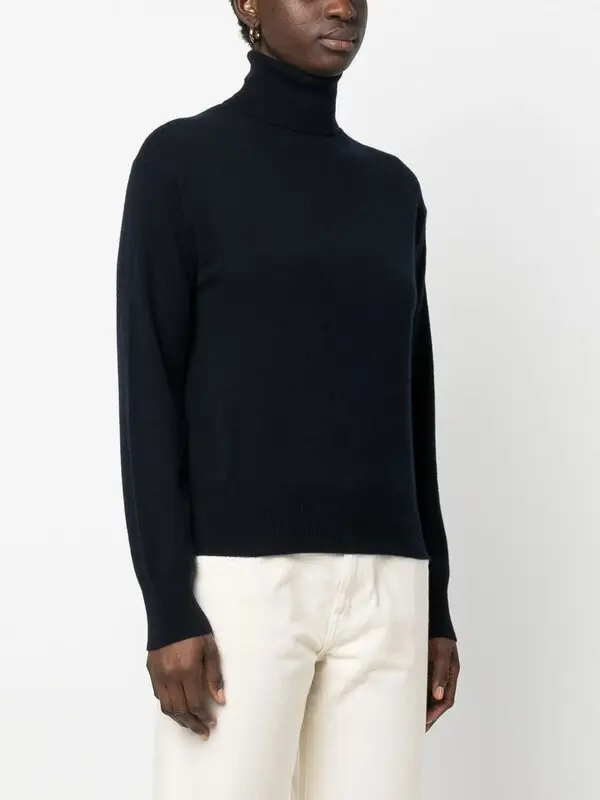 ALLUDE Roll-neck Cashmere Jumper